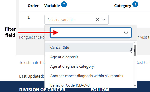 Using the SEER-Medicare Sample Size Estimator